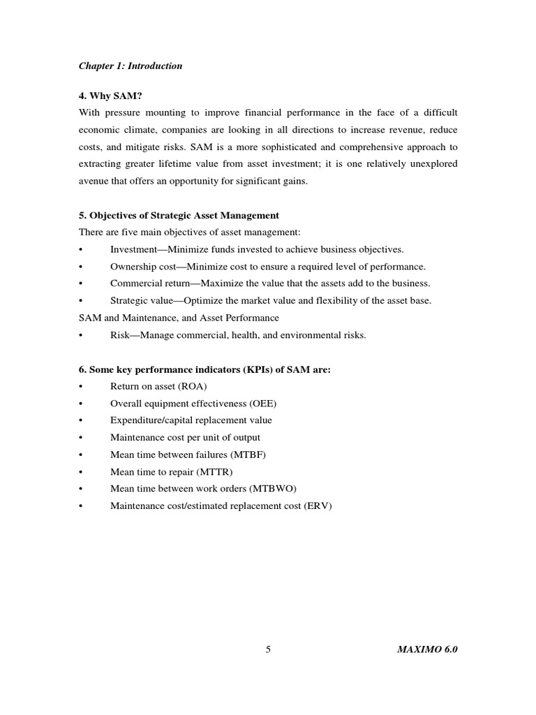 MAXIMO Student Manual - 6 | PDF