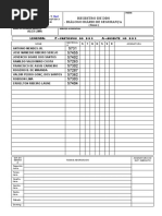 MODELO de FICHA de DDS | PDF