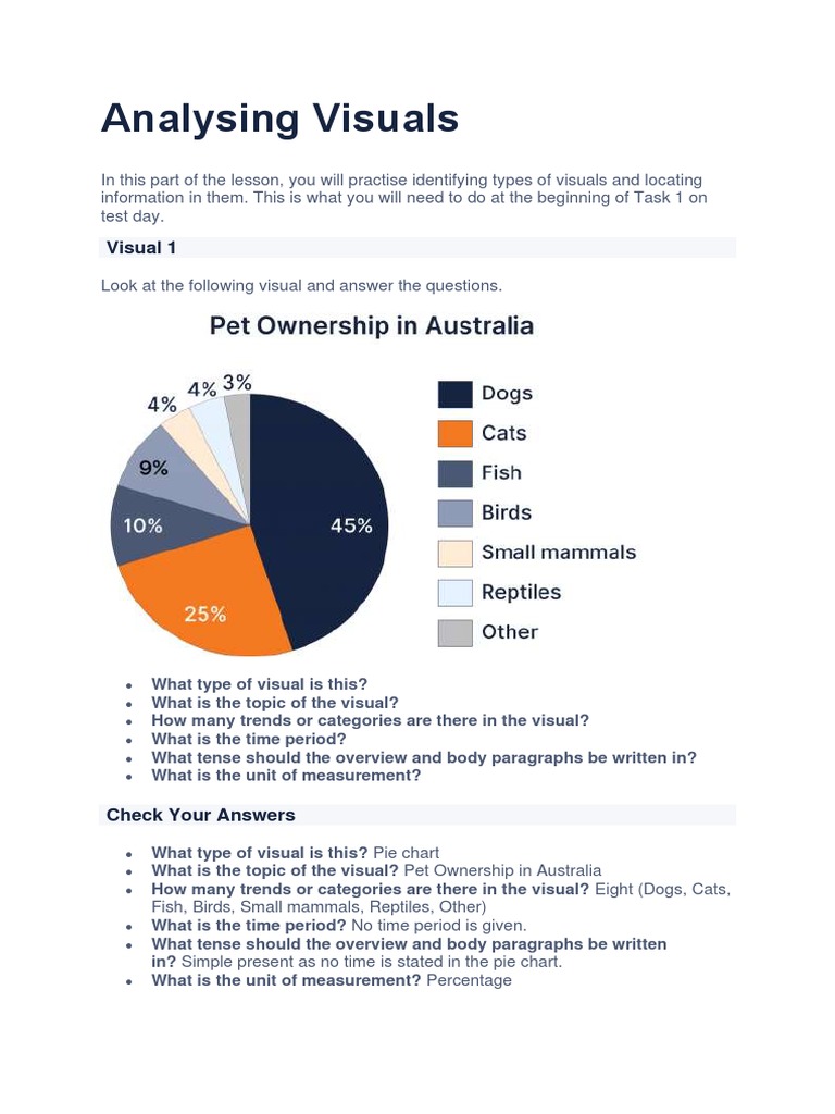 Analysing Visuals: Visual 1 | PDF