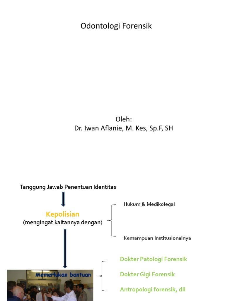 Odontologi Forensik | PDF | Sains & Matematika