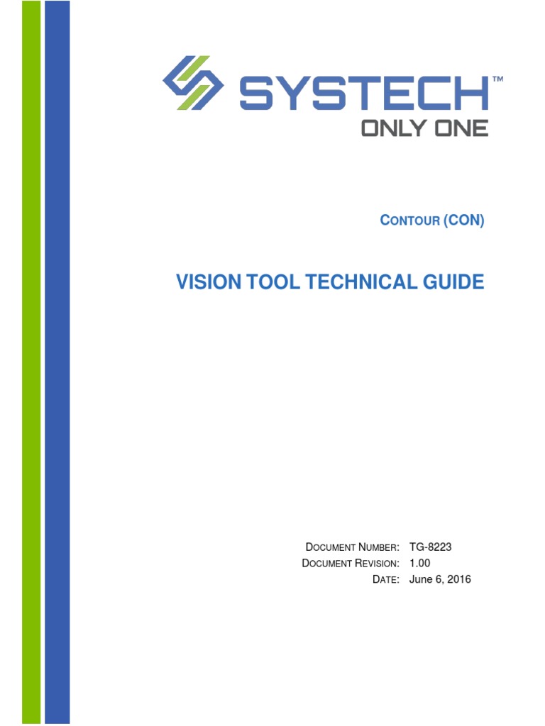 Vision Tool Technical Guide: C (CON) | PDF | Page Layout | Computing