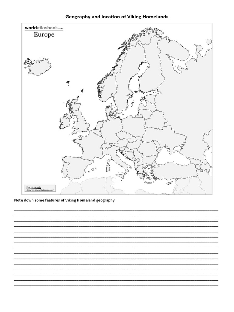 Geography and Location of Viking Homelands | PDF | Home & Garden