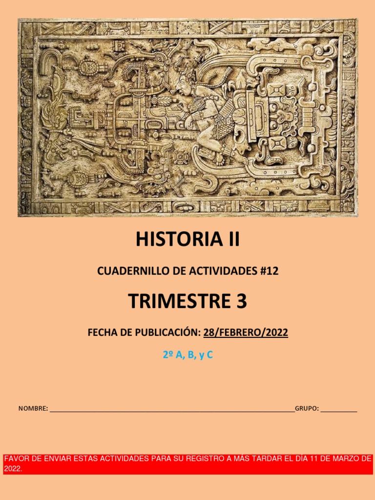 Historia2 - Cuadernillo 12 (2022-02-28) | PDF | Nueva españa | España