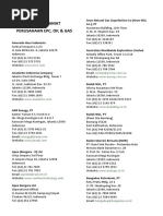 Email List of Companies in Bekasi | PDF | Technology & Engineering