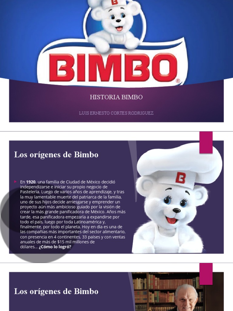 Historia de Bimbo: Orígenes y Éxito | PDF | México | Economias