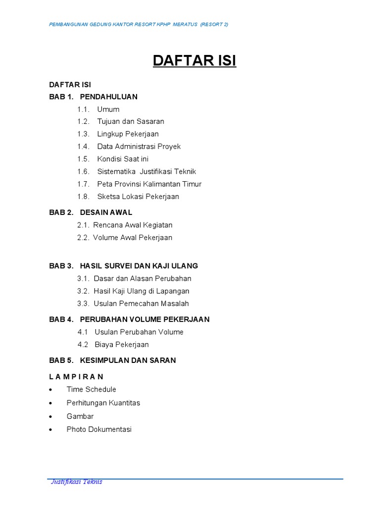 Justek Addendume 1 | PDF | Teknologi & Rekayasa