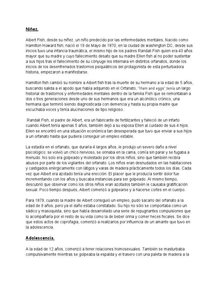 Albert Fish | PDF