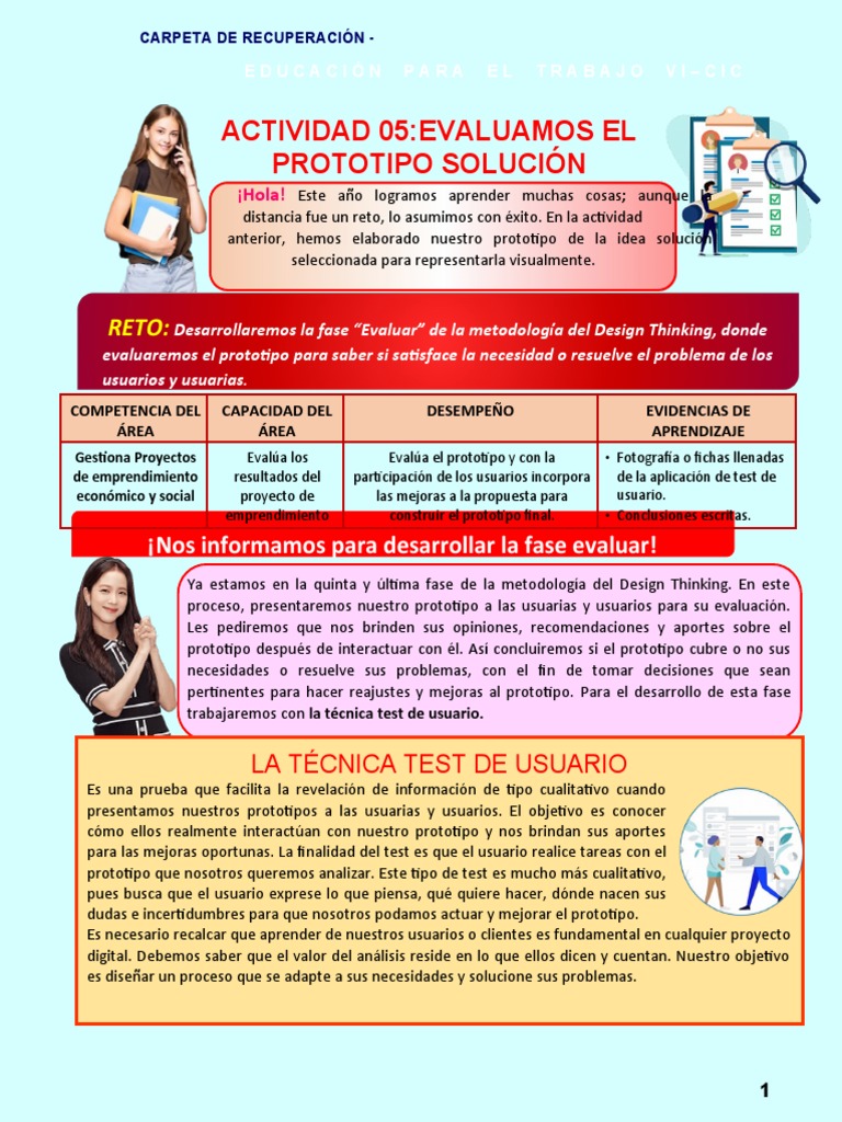 Tarea de Ept 3 de Secundaria | PDF | Aprendizaje | El pensamiento de diseño