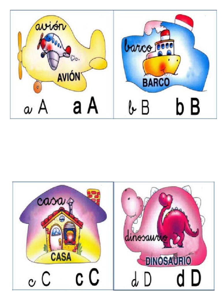 Laminas Del Abecedario | PDF