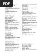 Encanto Song Lyrics Overview | PDF
