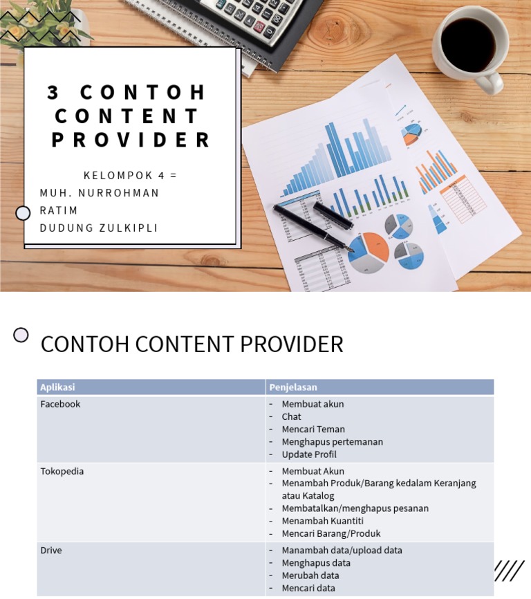 3 Contoh Conten Provider | PDF
