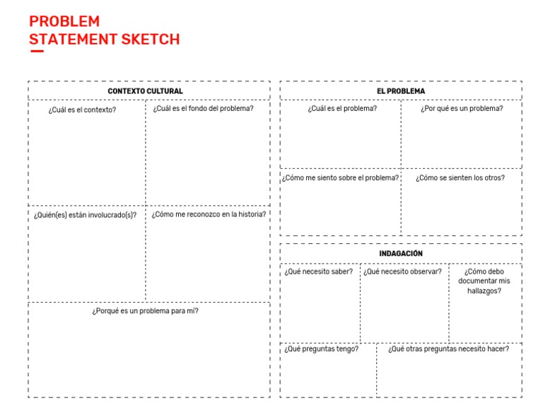 Toolkit - Problem Statement SketchED | PDF | Contaminación | Tierra