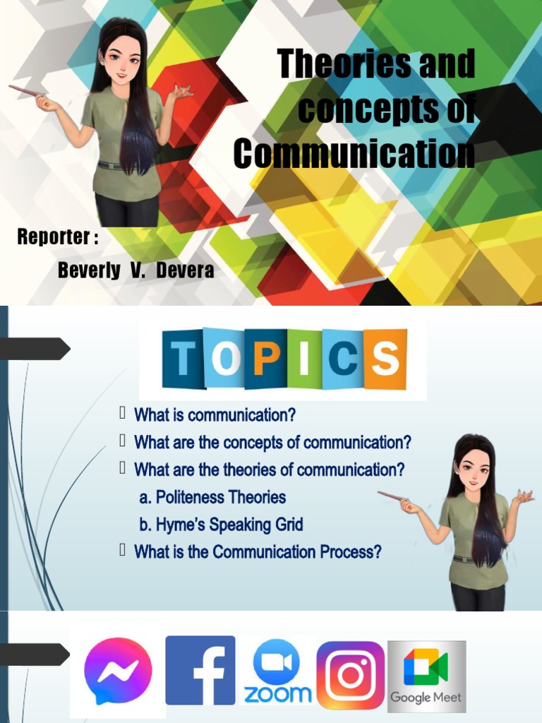 Theories and Concepts of Communication | PDF | Communication | Information