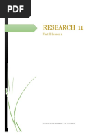 Practical Research 2 (Quantitative Research) | PDF | Quantitative ...