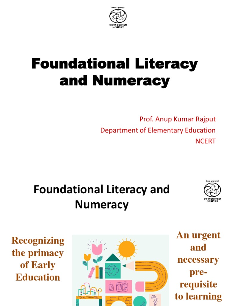 Foundational LiteracyandNumeracy | PDF | Literacy | Curriculum