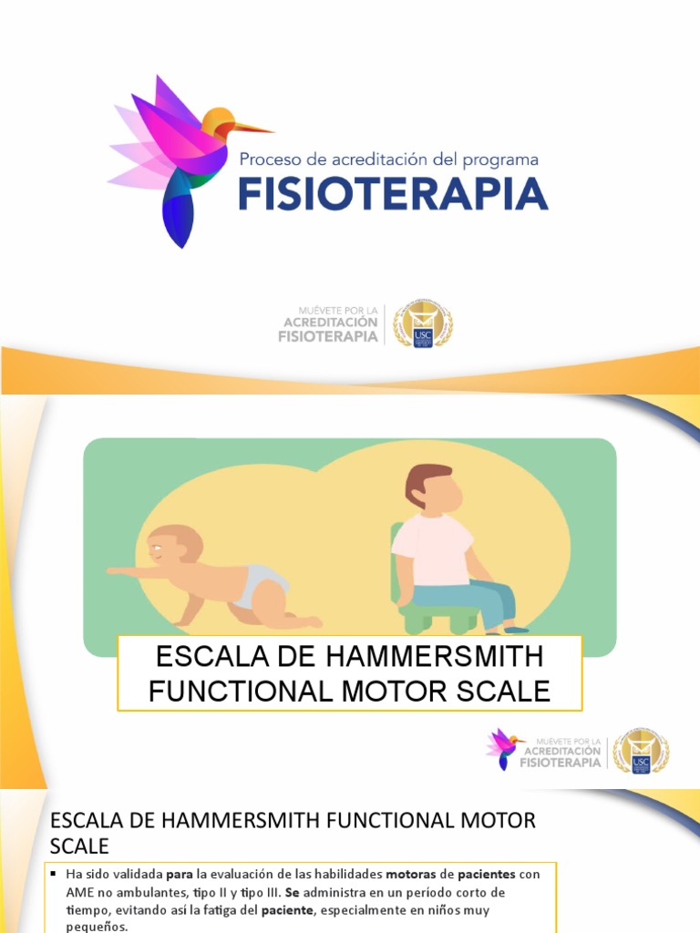 Escala Motora Funcional de Hammersmith (FMS) | PDF