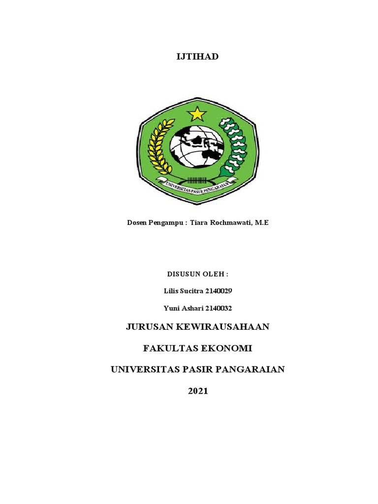 IJTIHAD | PDF | Agama & Spiritualitas