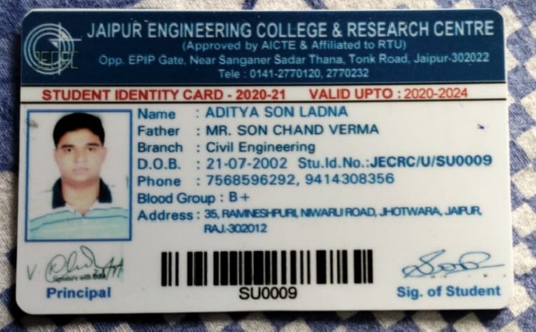 Jecrc Id Card | PDF