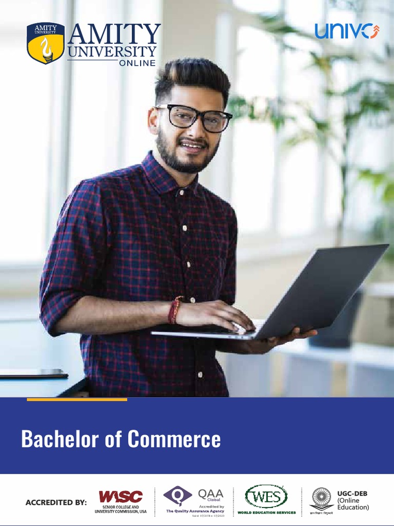 Bachelor of Commerce: Accredited by | PDF | Accounting | Bachelor's Degree
