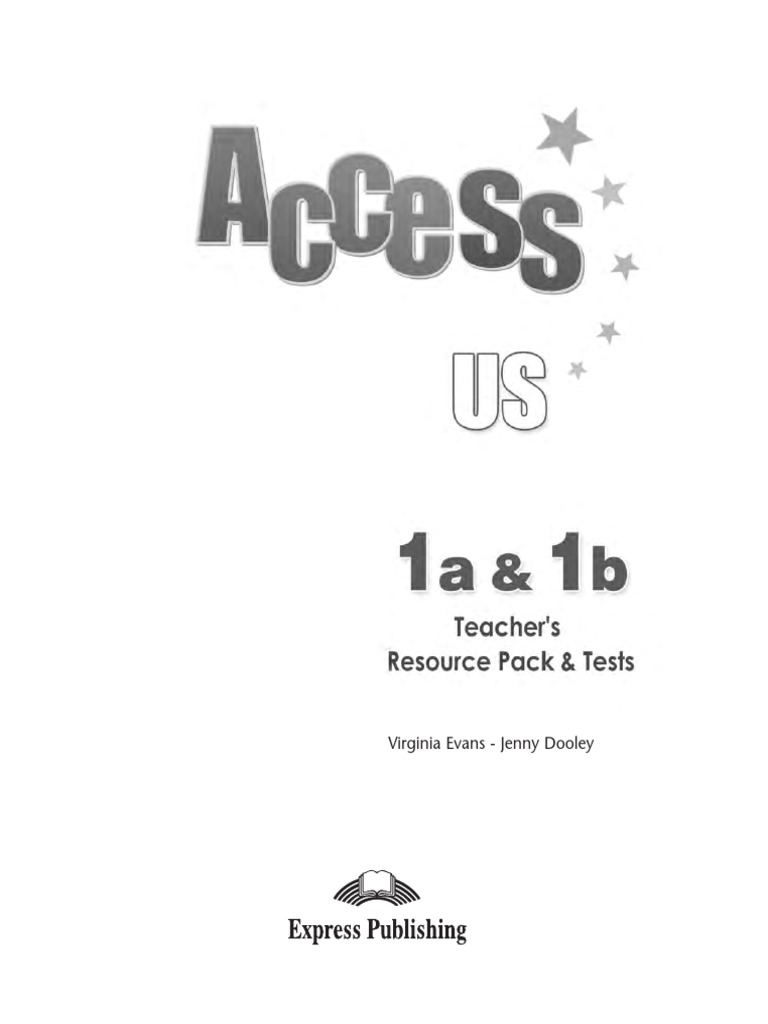 ACCESS 1a - 1b Ts Res Pack (Test) | PDF | Bedroom | Room