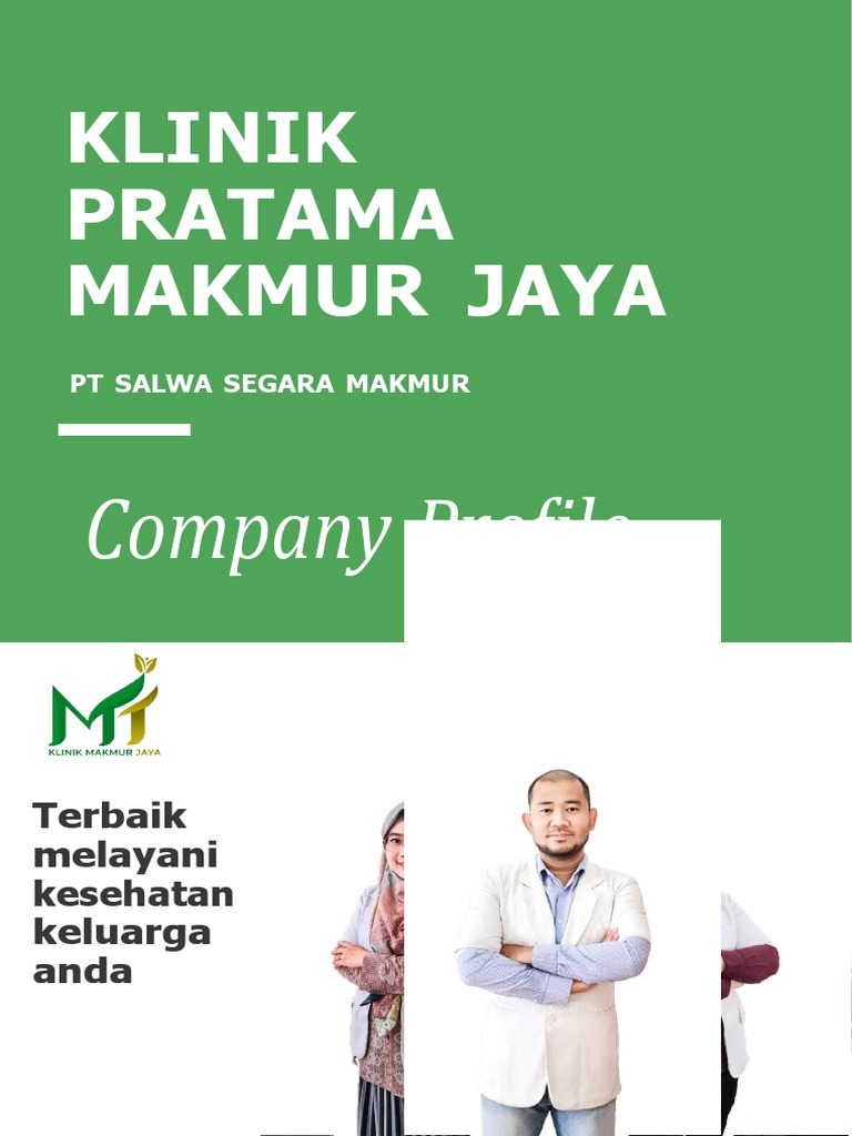 Company Profile Klinik Makmur Jaya | PDF