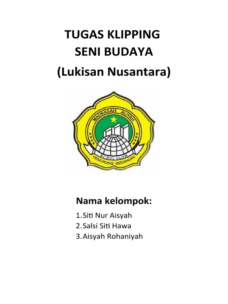 Tugas Klipping Seni Budaya | PDF