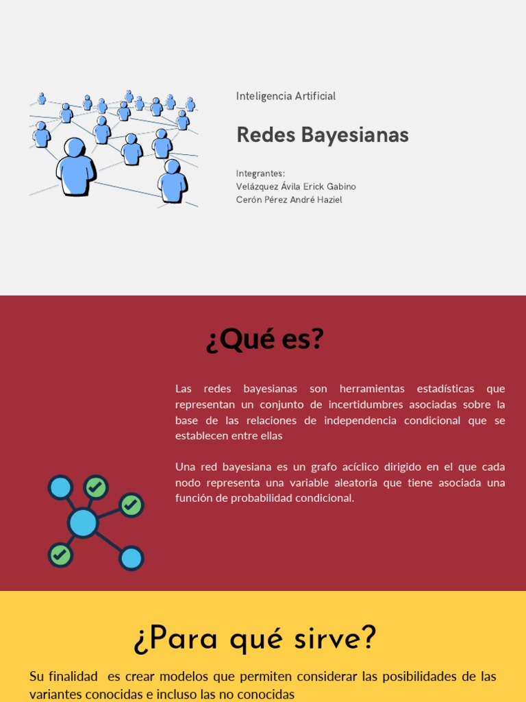 Redes Bayesianas | PDF | Red Bayesiana | Inferencia bayesiana
