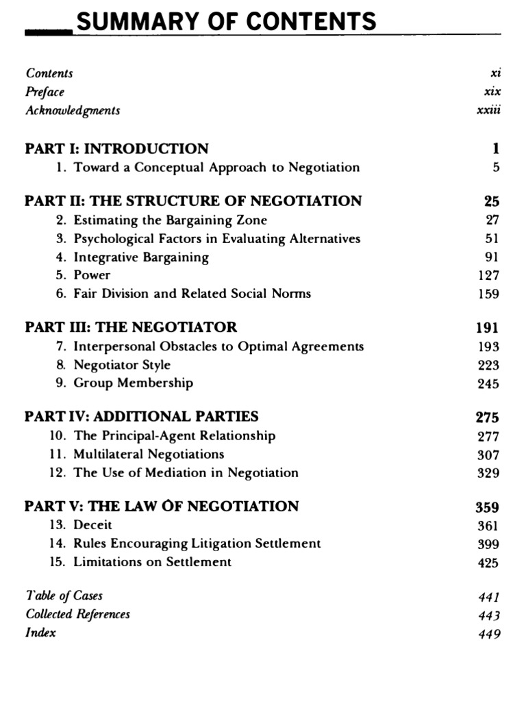 Negotation | Download Free PDF | Negotiation | Bargaining