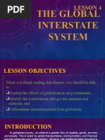 Lesson 4 - Contemporary World | PDF | Globalization | World Bank