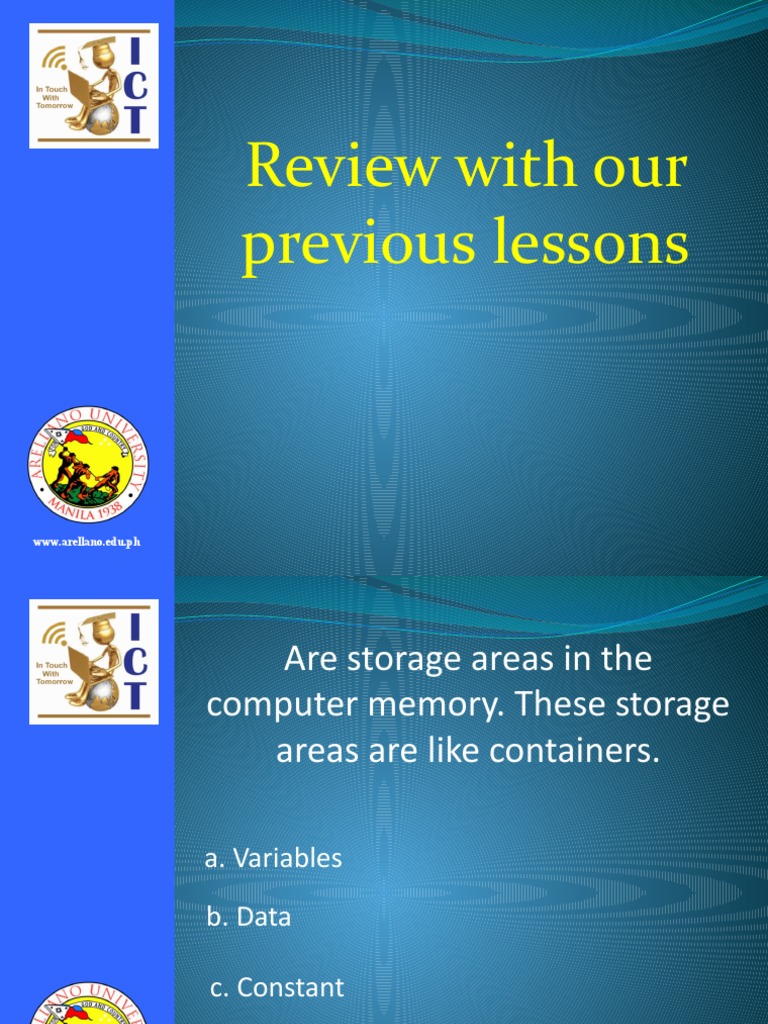 Lesson 5 String Variables Pdf Variable Computer Science String Computer Science 8504
