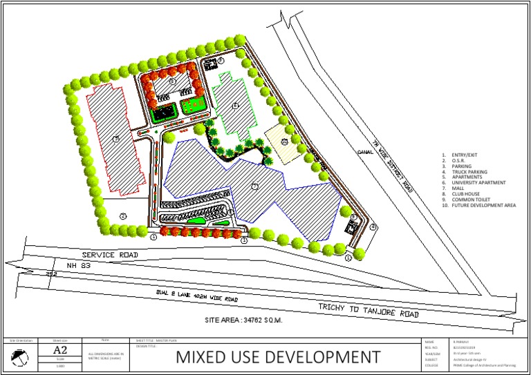 Master Plan - Mixed Use Development | PDF