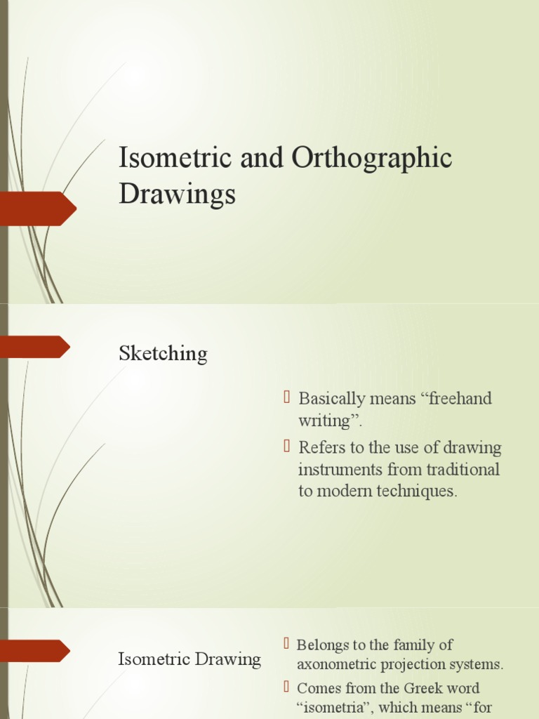 TLE 8 - Isometric and Orthographic Drawings | PDF | Inventory
