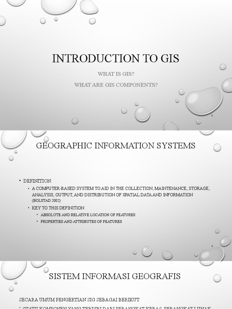 Introduction To Mapping and GIS | PDF | Geographic Information System ...