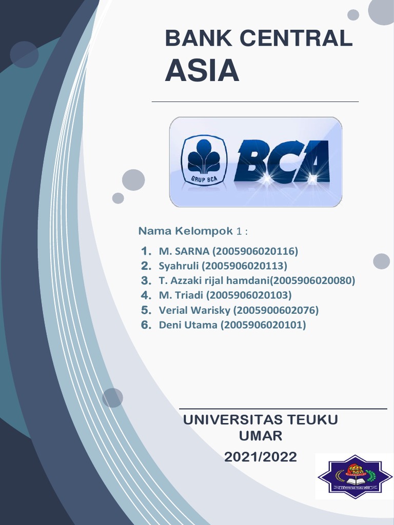 Sejarah dan Profil Bank BCA | PDF | Pengelolaan Keuangan & Uang