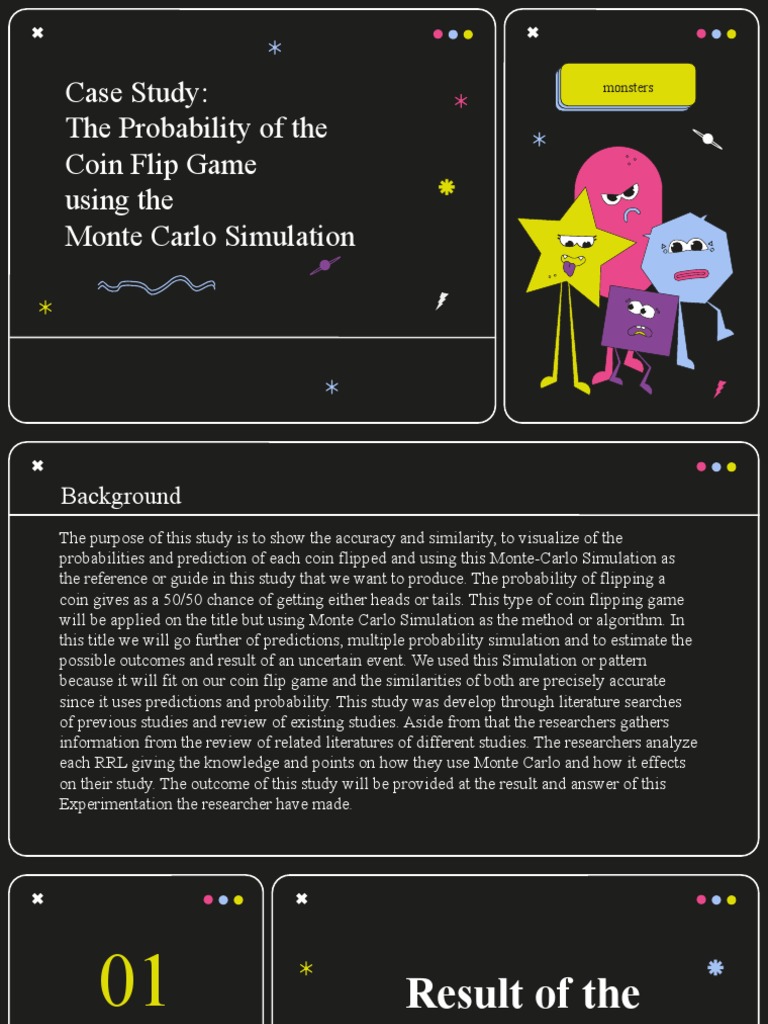 Case Study: The Probability of The Coin Flip Game Using The Monte Carlo ...