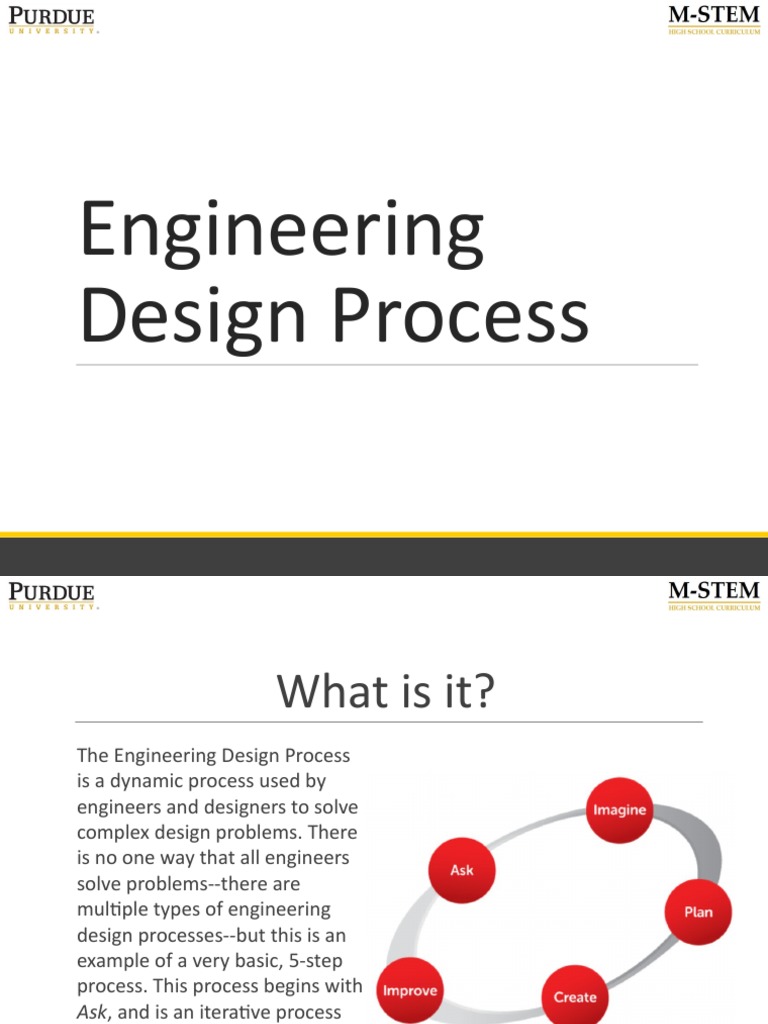 2.3d Engineering Design Process | PDF | Engineering | Chair