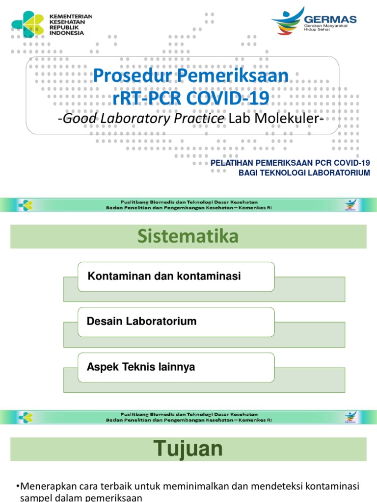 MI 3. Prosedur Pemeriksaan RRT-PCR COVID-19 - GLP Lab Molekuler | PDF