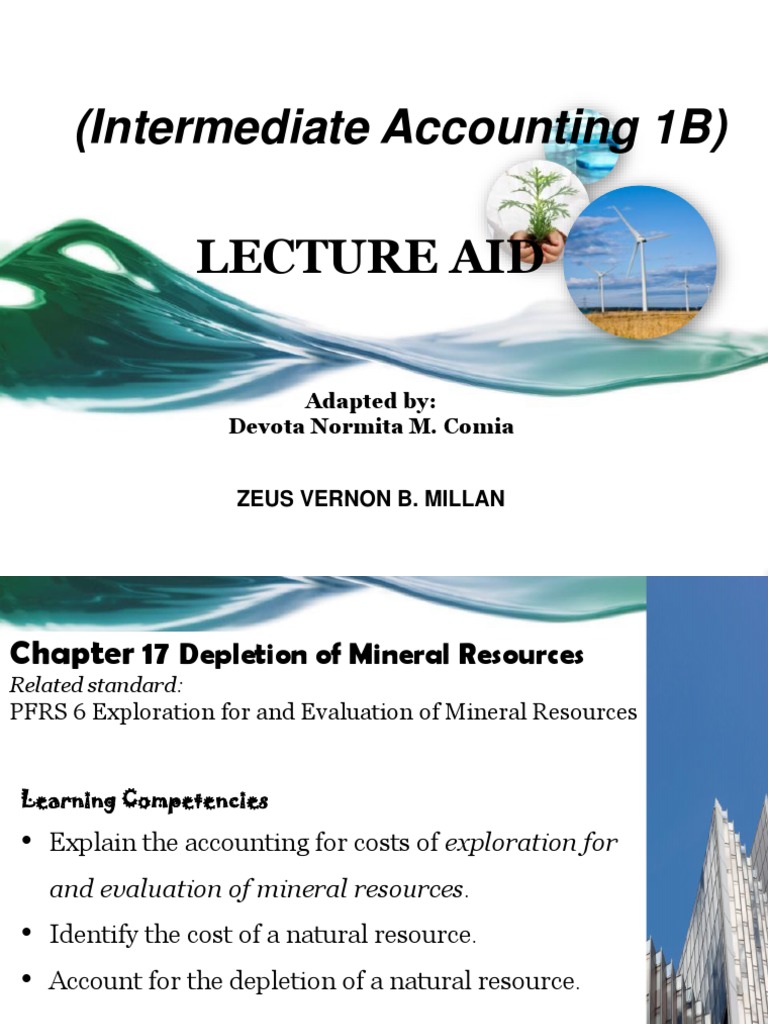 Chapter 17 Depletion of Mineral Resources | PDF | Depreciation | Expense
