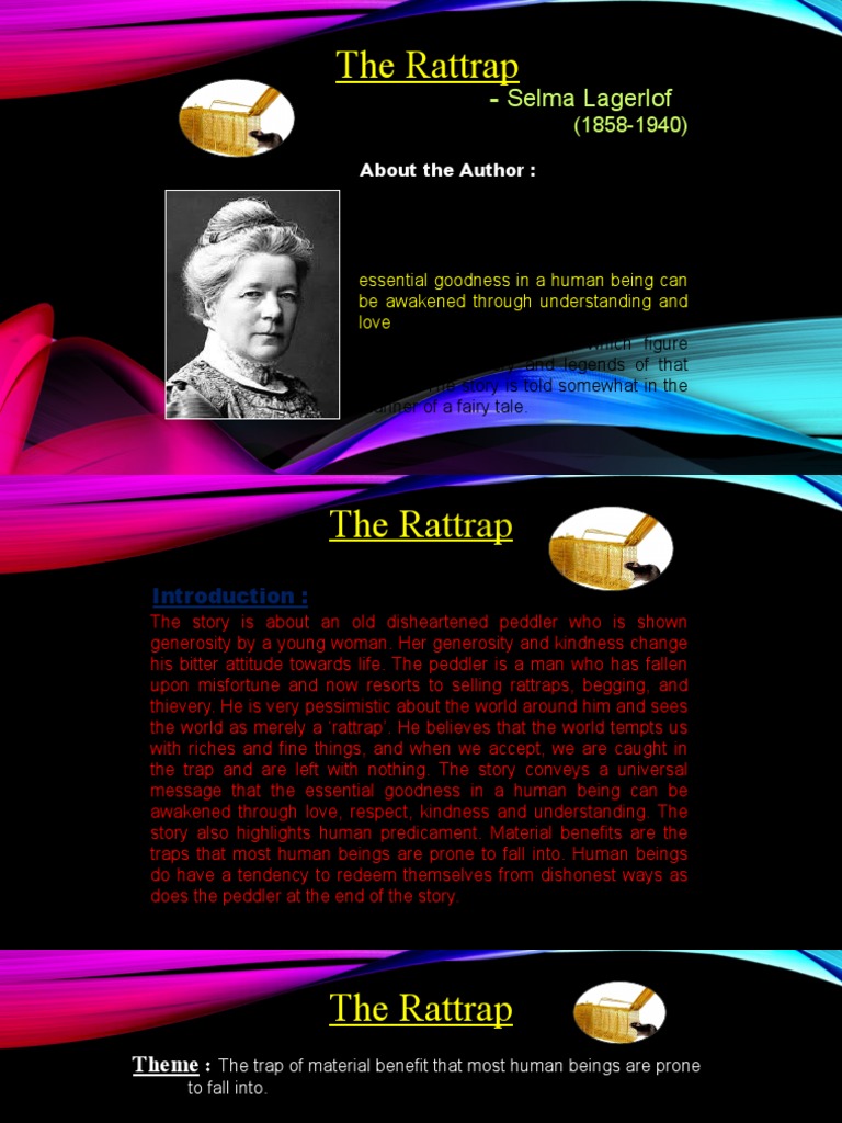 The Rattrap: - Selma Lagerlof | PDF