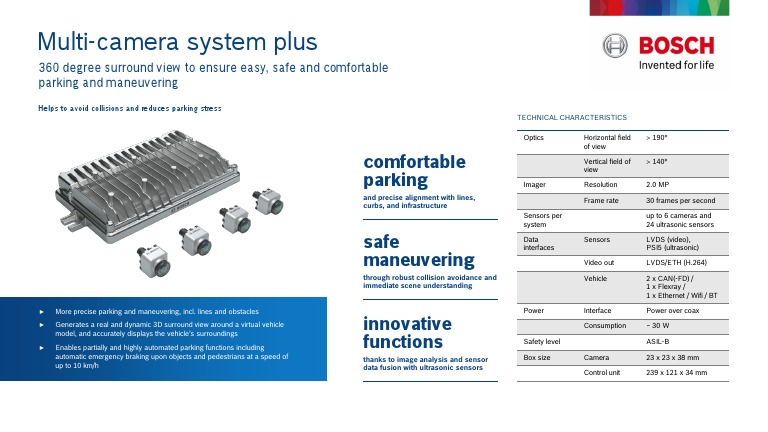 Multi-Camera System for Safe Parking | PDF | Computer Engineering | Imaging
