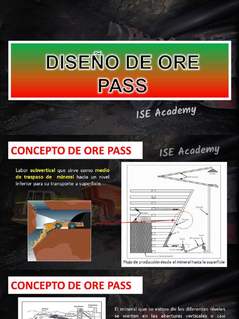 Diseño de Ore Pass | PDF