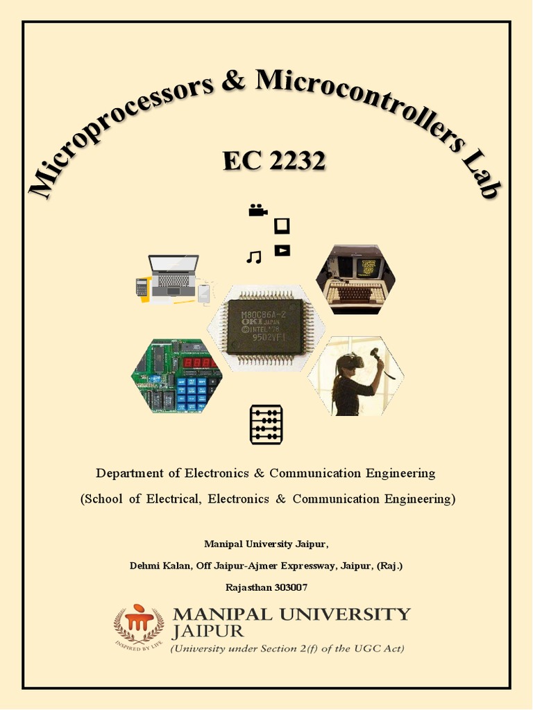 Microprocessors Lab Report | PDF | Assembly Language | Microcontroller