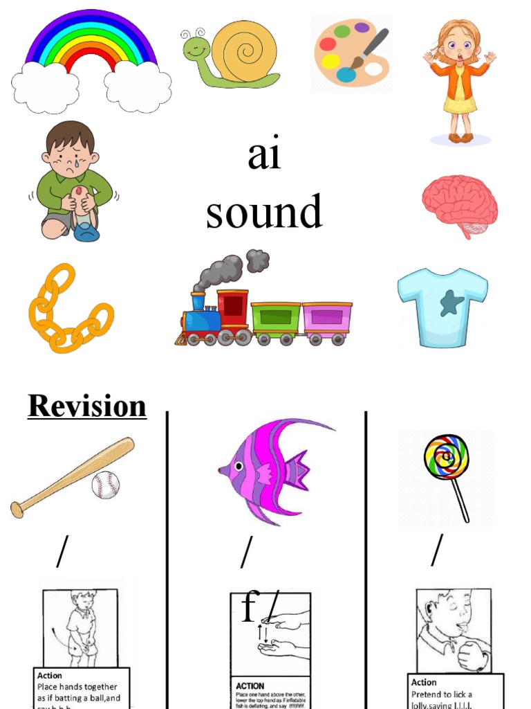 'Ai' Jolly Phonics | PDF | Language Arts & Discipline