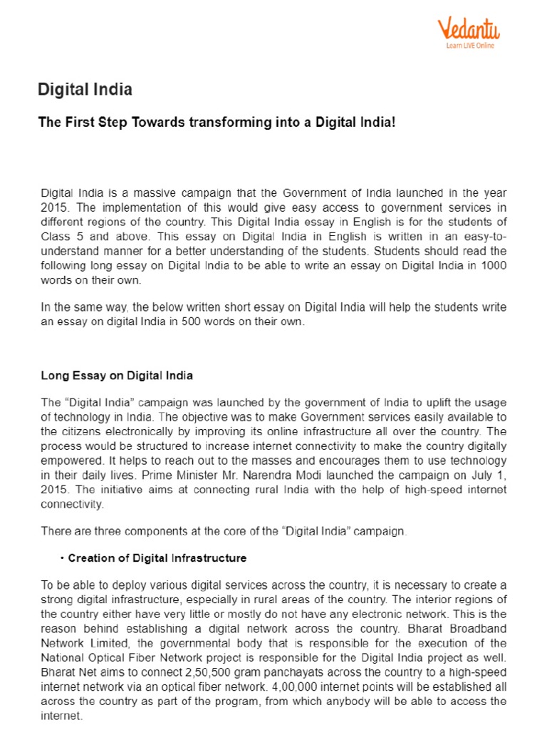 Digital India | PDF