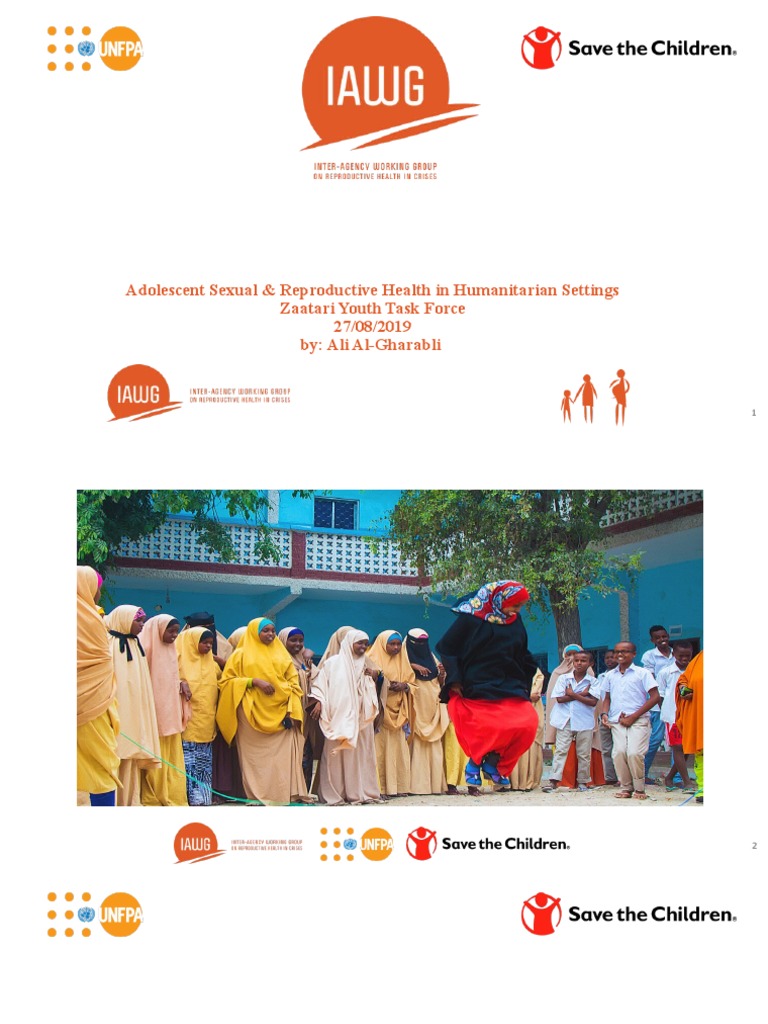 ASRH in Emergencies - Slides | PDF | Adolescence | Reproductive Health