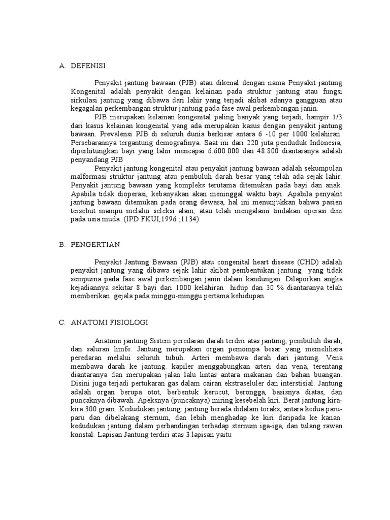 Laporan Pendahuluan PJB (KMB) | PDF