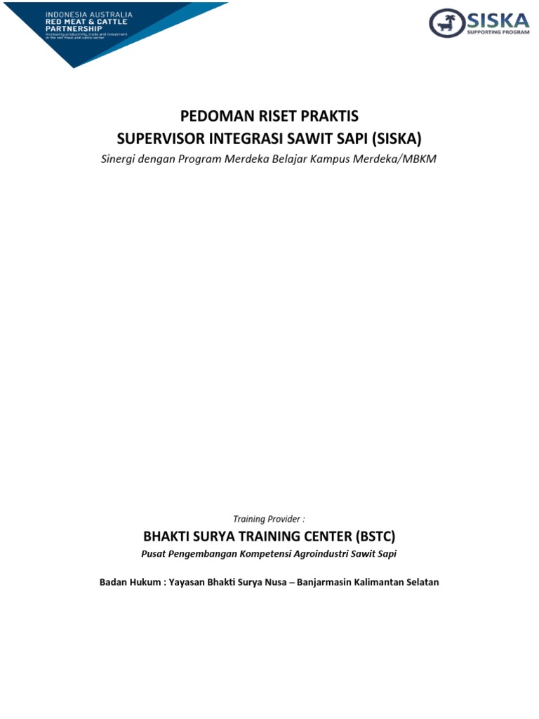 Format & Topik Riset MBKM Siska | PDF