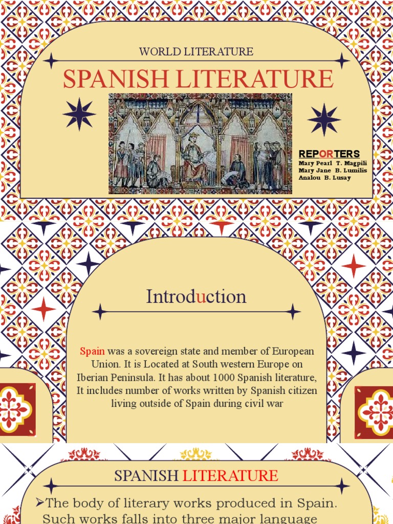 Spanish Literature Report | PDF | Don Quixote | Spanish Literature