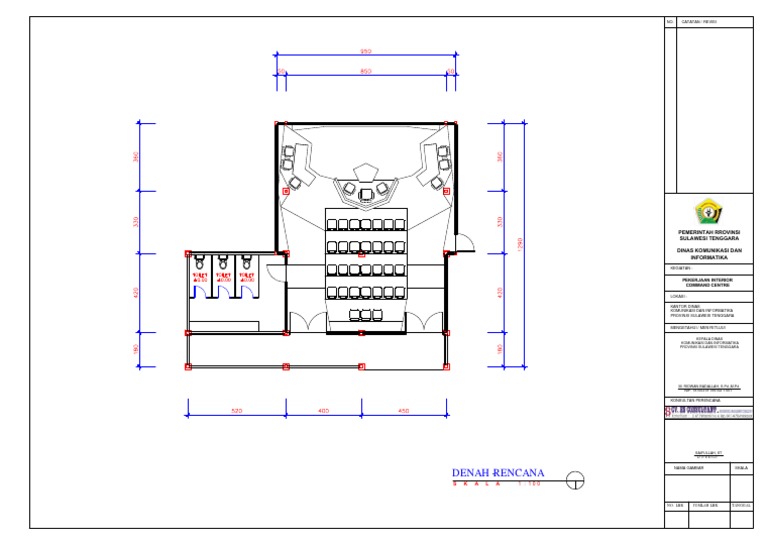02.interior Command Center Kominfo Kendari | PDF