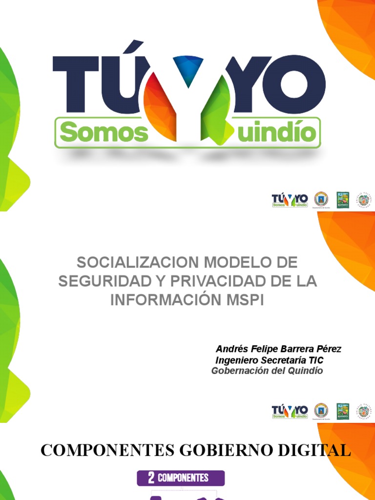 Modelo de Seguridad y Privacidad MSPI | PDF | Seguridad de información ...